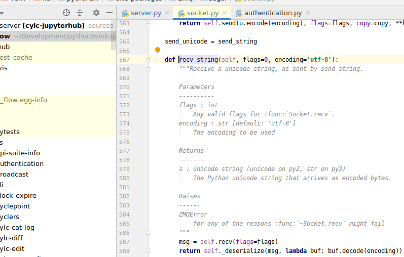 ZMQServer "Operation cannot be accomplished in current state" exception causes loop to get ...
