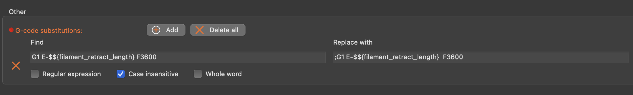 Access variables or placeholders within the G-code Substitutions option: · Issue #8246 · prusa3d ...
