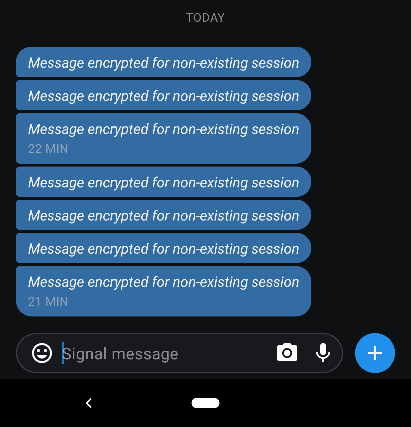 Signal Desktop Spams Contacts After Not Being Used for Over A Month, Just Before App Upgrade ...