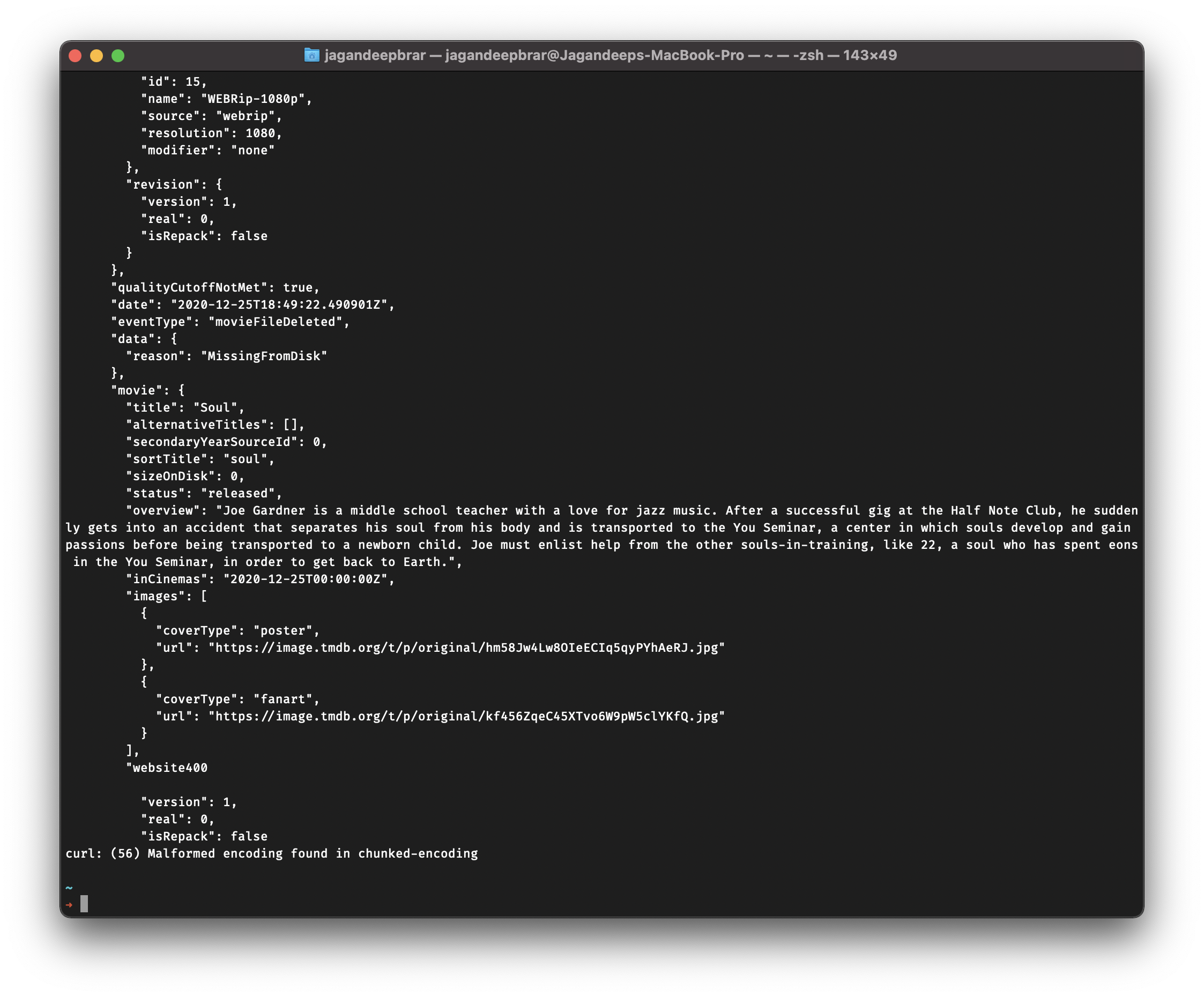 API: Malformed encoding found in chunked-encoding · Issue #5692 · Radarr/Radarr · GitHub