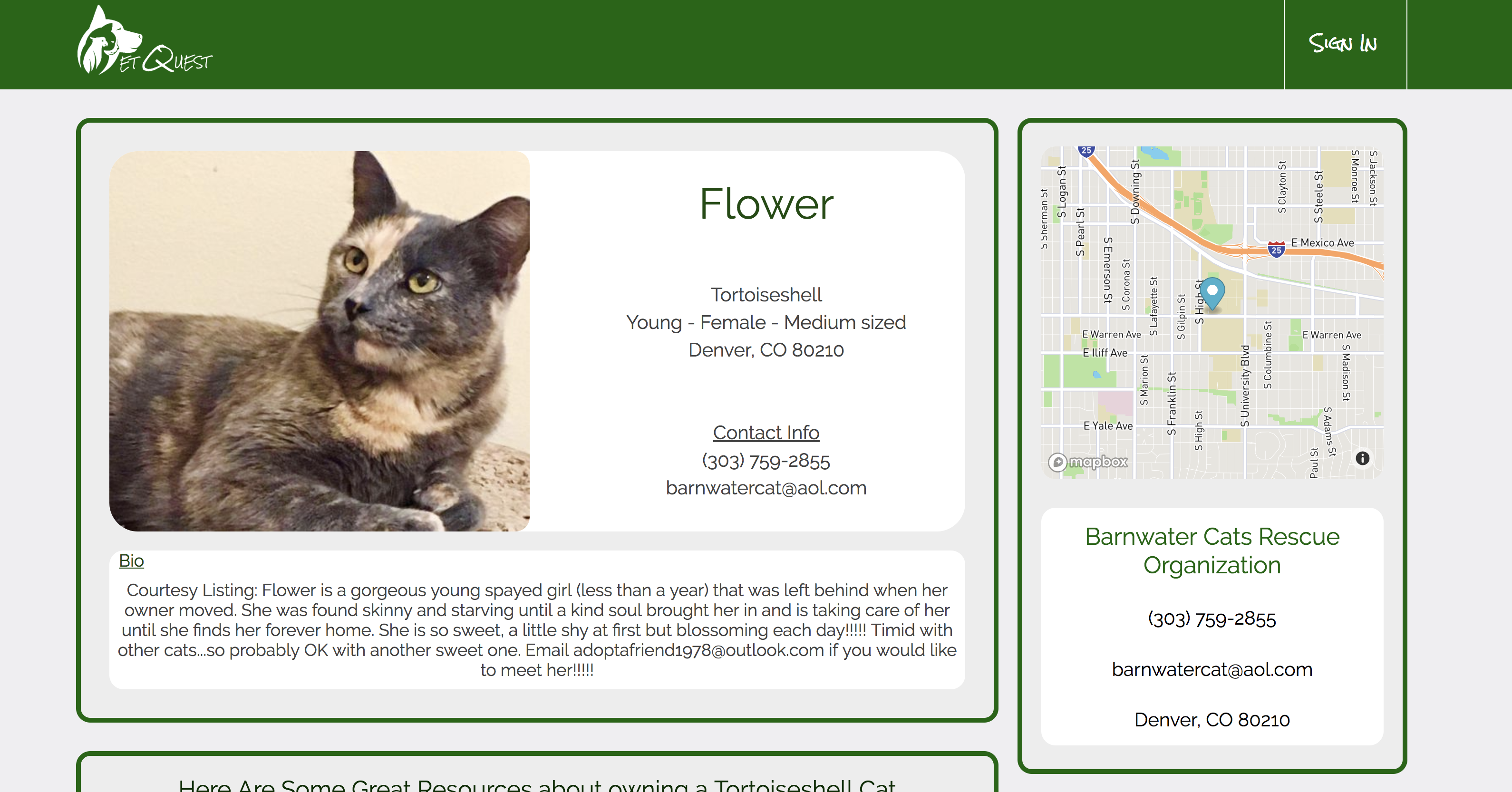 GitHub - sdmalek44/pet_quest: Pet adoption application that uses ...