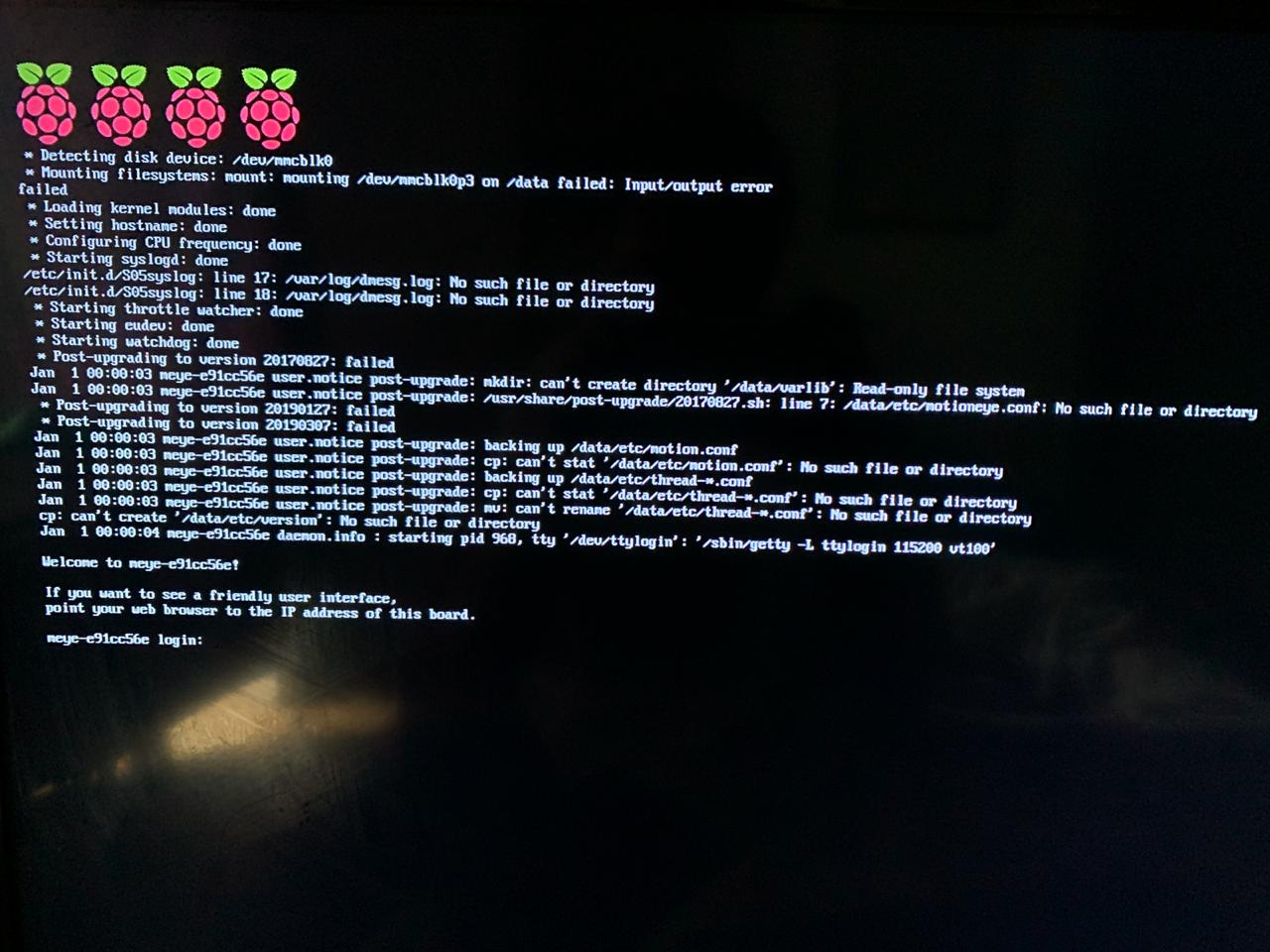 MotionEye stops working after 24hs on Raspberry Pi 3 B+ with 3 cameras · Issue #2239 · motioneye ...