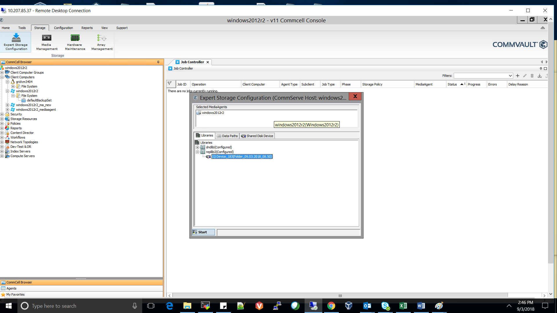 Status for support for expert storage configuration · Issue #52 · Commvault/cvpysdk · GitHub