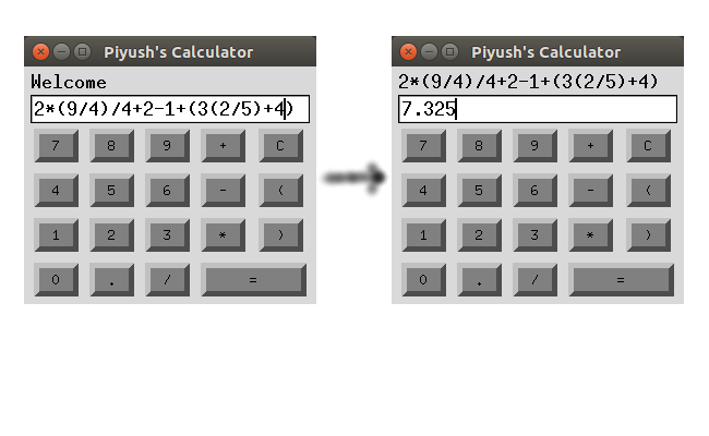 GitHub - piyushmittal25/Calculator-Project: Correction in working of ...