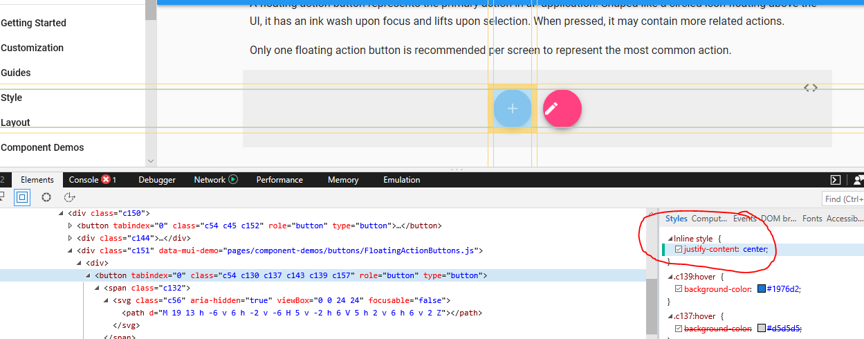 Button Off Center On Edge · Issue 7652 · Muimaterial Ui · Github 