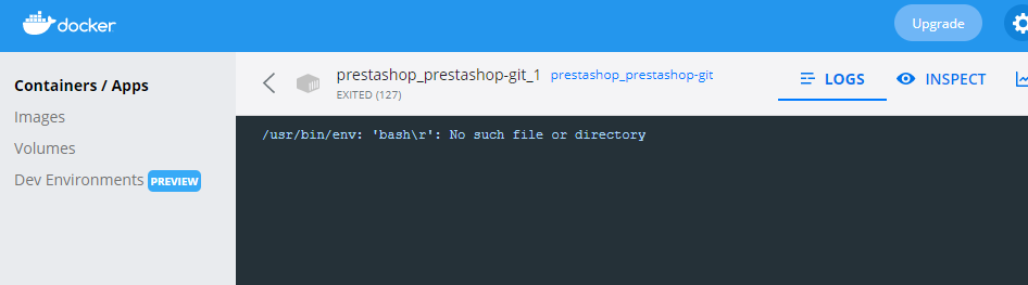 docker-compose up | Can't launch docker-compose on Windows · Issue #17479 · PrestaShop ...
