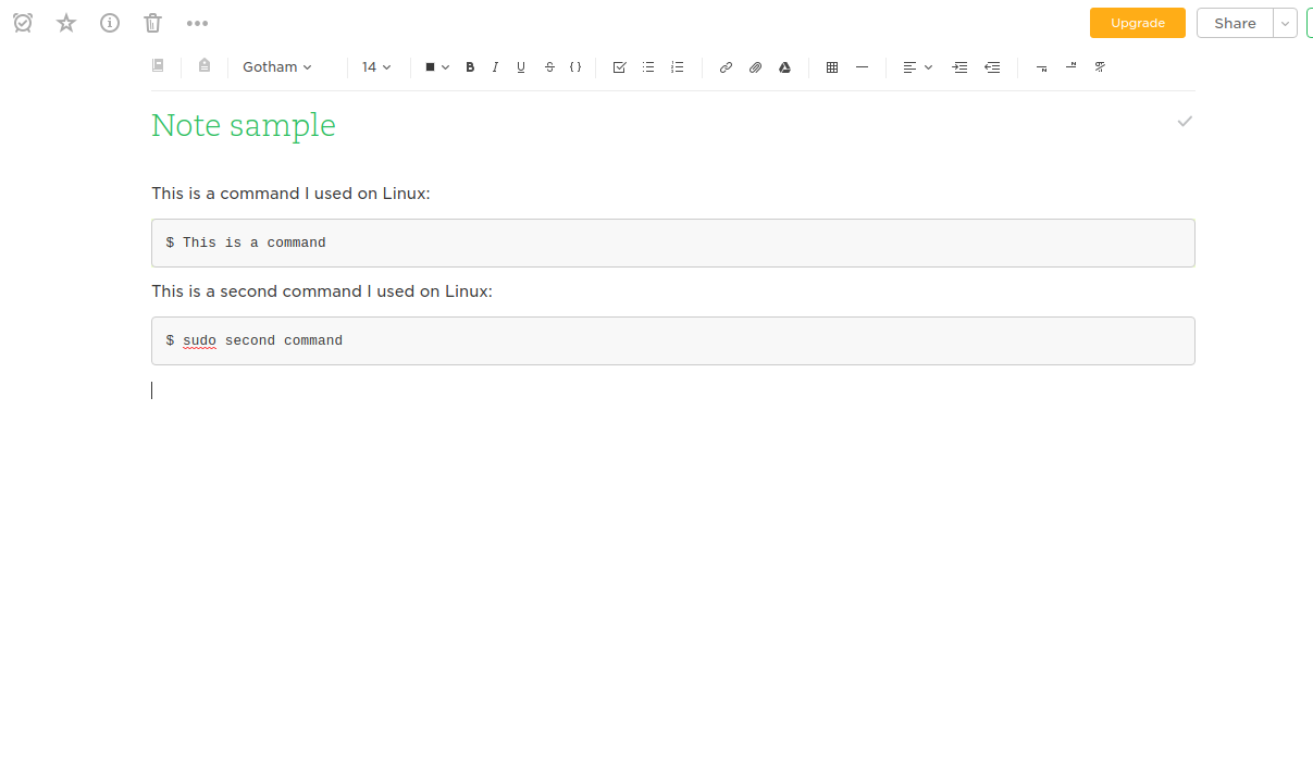Feature request - button to insert formatted code block · Issue #355 · baumgarr/nixnote2 · GitHub
