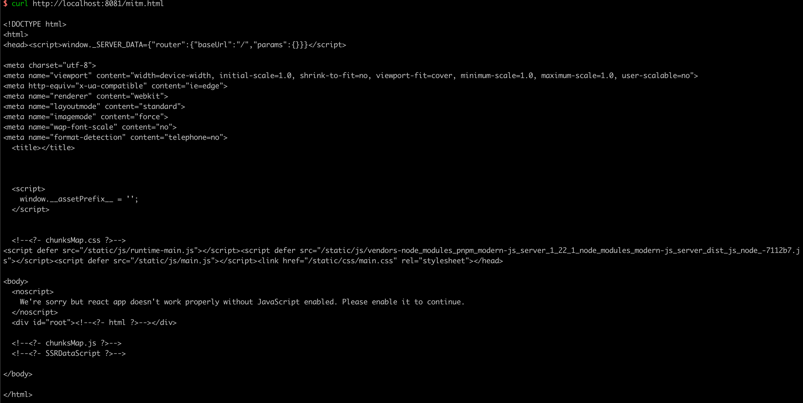 [Bug]: 关闭 config/public 内 html 文件的编译检查 · Issue #2381 · web-infra-dev/modern.js · GitHub