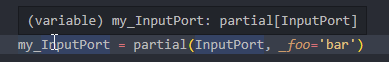 Parameter hints does not update when using functools.partial · Issue #1434 · microsoft/pylance ...