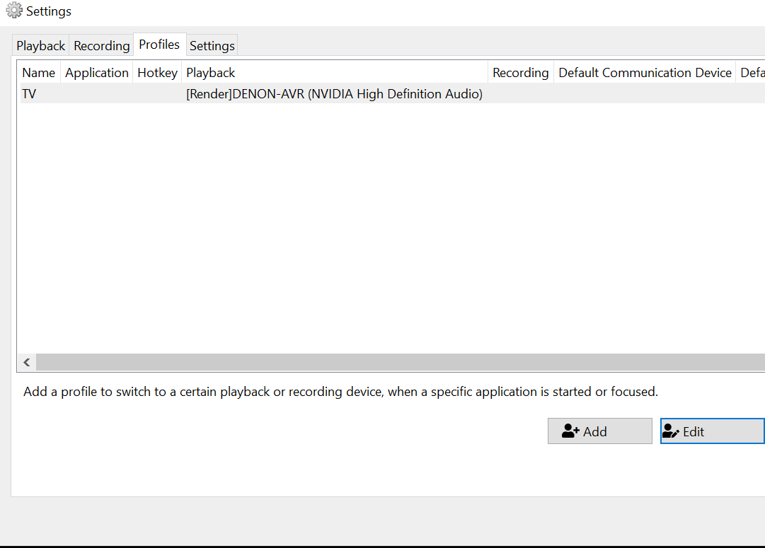 SoundSwitch 'forgets' nVidia HDMI audio output · Issue #1114 · Belphemur/SoundSwitch · GitHub