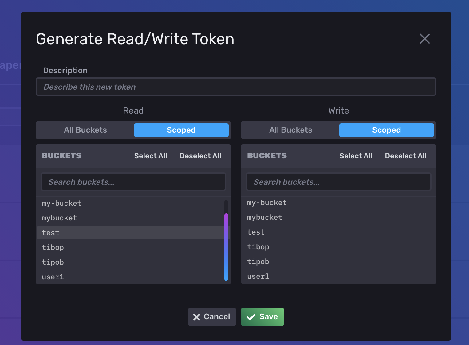 "all buckets" token doesn't excludes system buckets "_monitoring" and ...