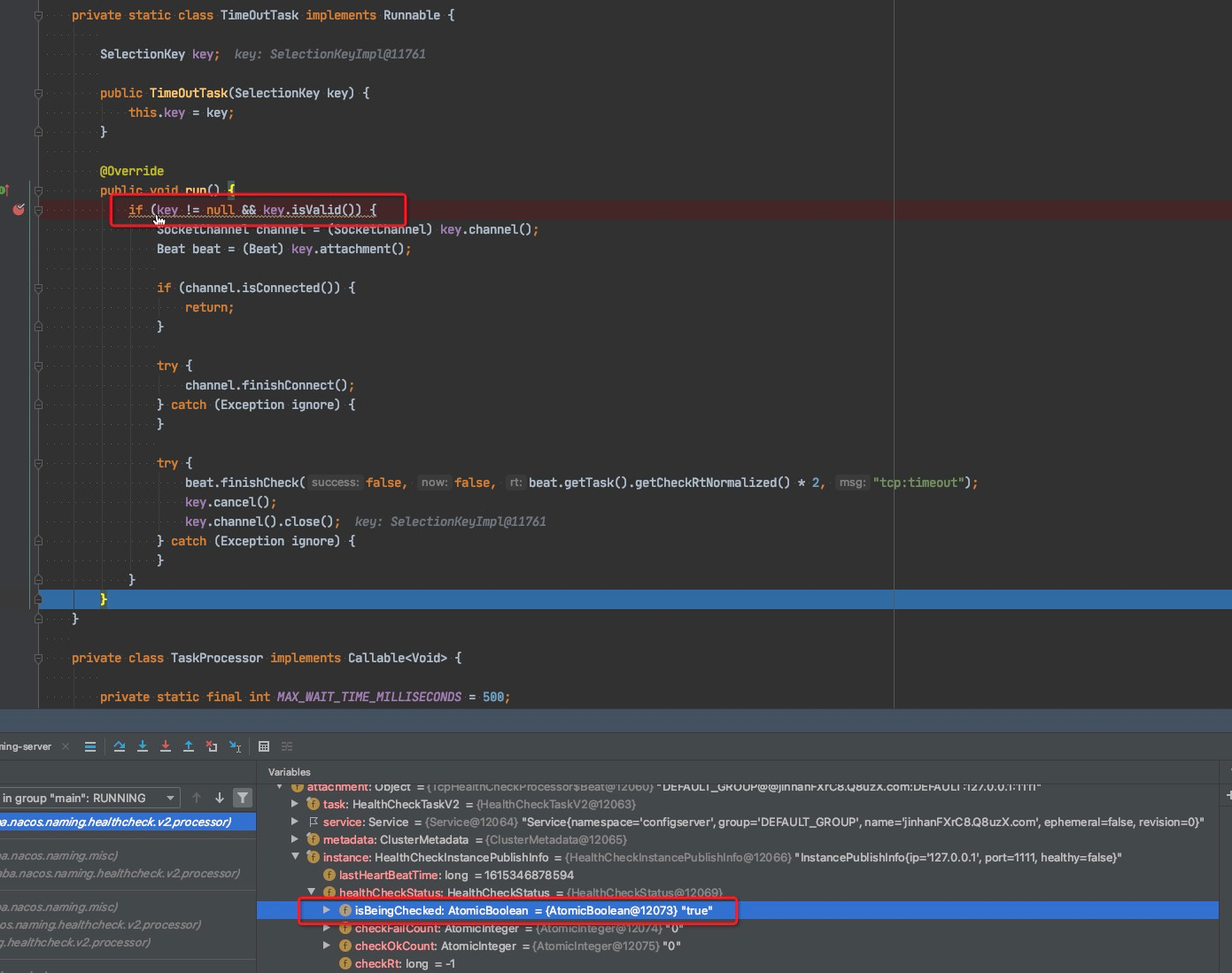 [2.0.0] TcpHealthCheckProcessor.TimeOutTask may block the next check task · Issue #5109 ...
