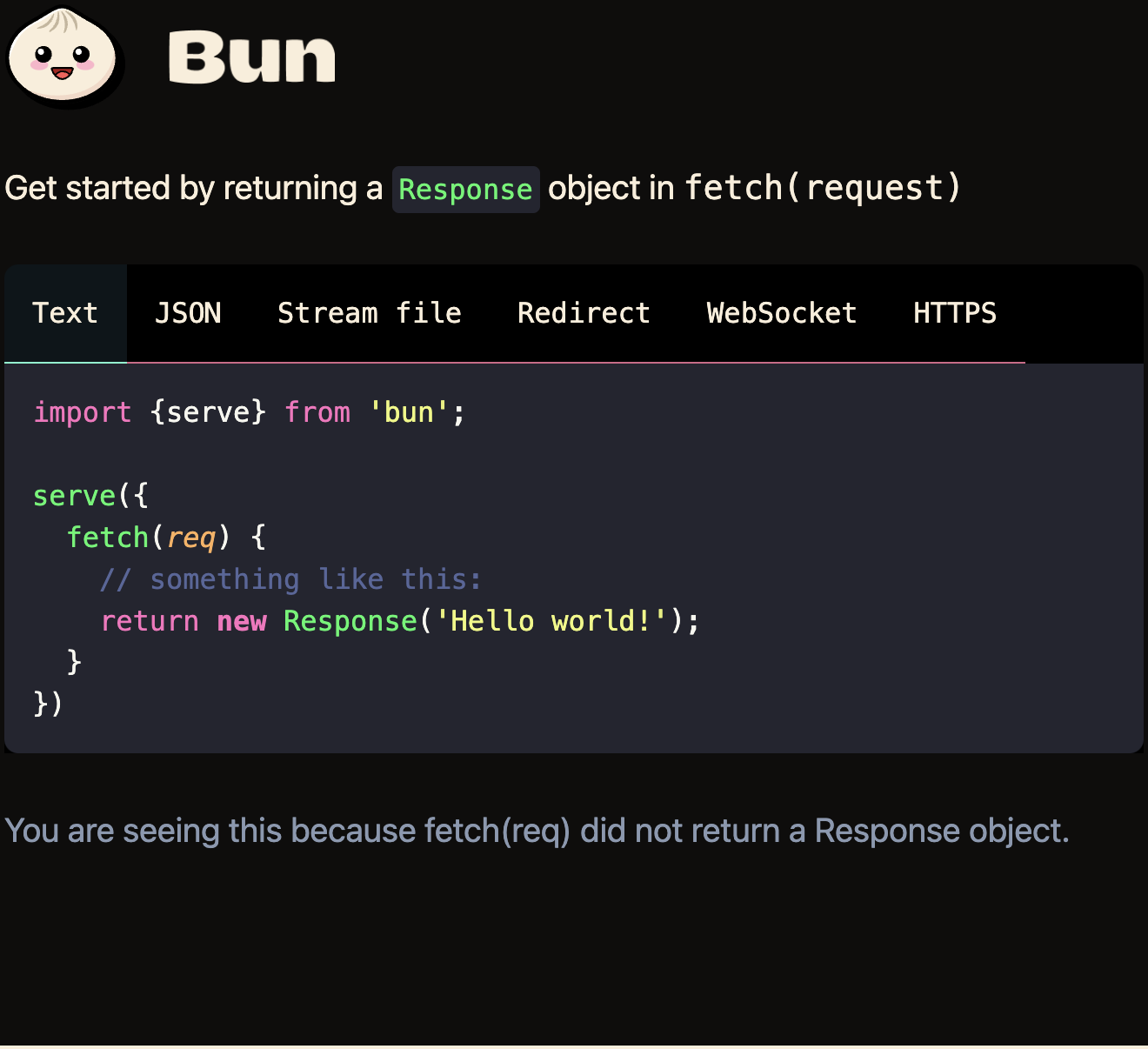 [Vite] Bun with custom server doesn't work correctly · Issue #7887 · remix-run/remix · GitHub