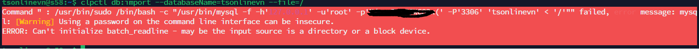 Mask MySQL root password when throwing an exception · Issue #298 ...