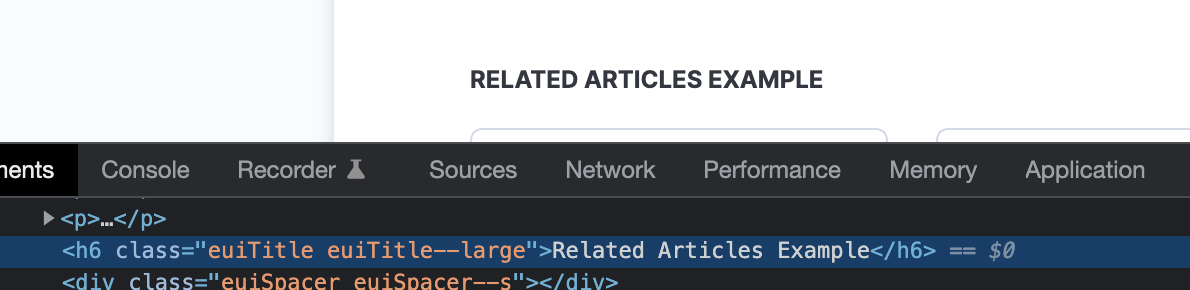 EuiTitle size prop is not being honoured when rendered inside EuiText · Issue #5551 · elastic ...