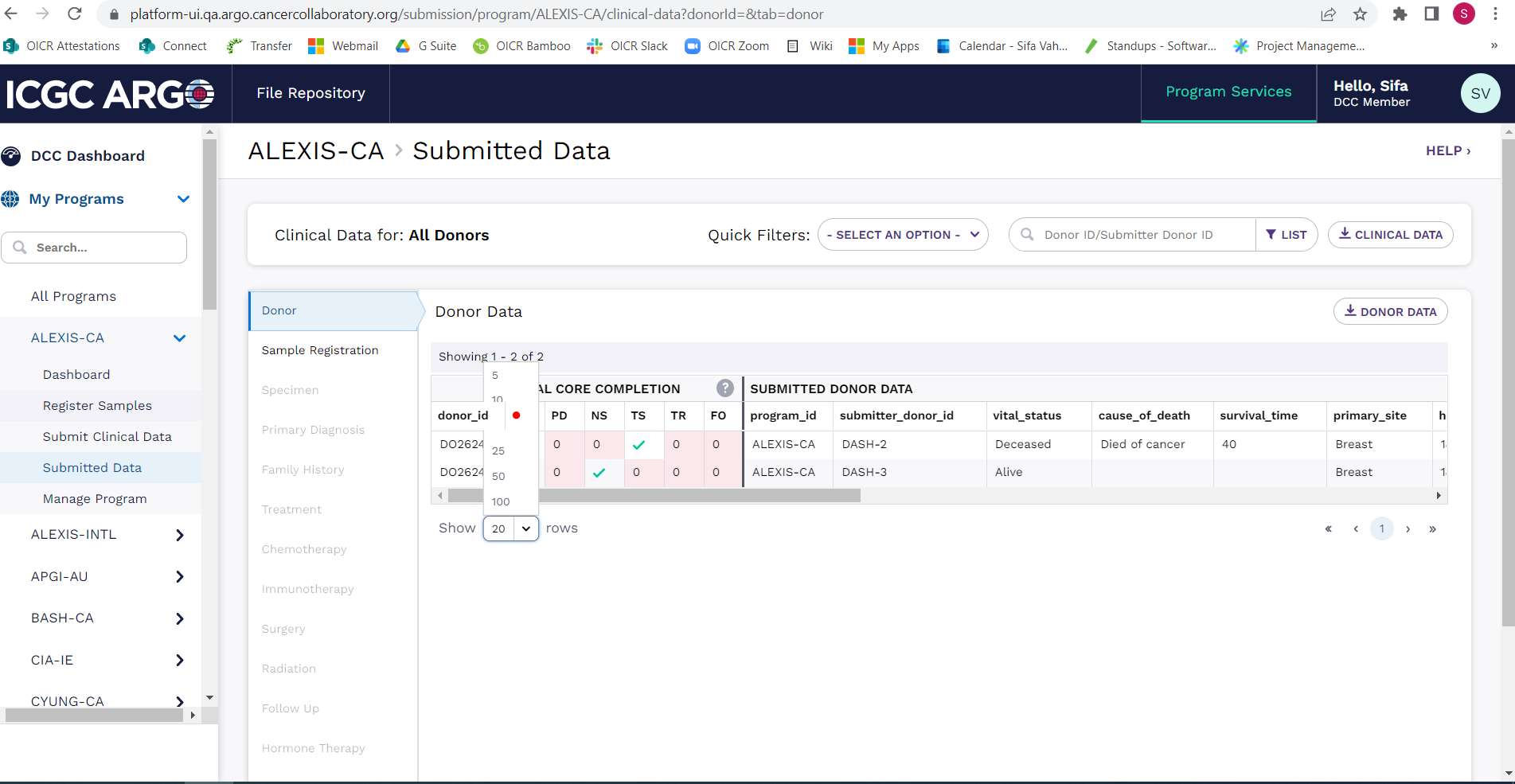 🐛 [UI] Broken UI for row count display · Issue #2428 · icgc-argo/platform-ui · GitHub