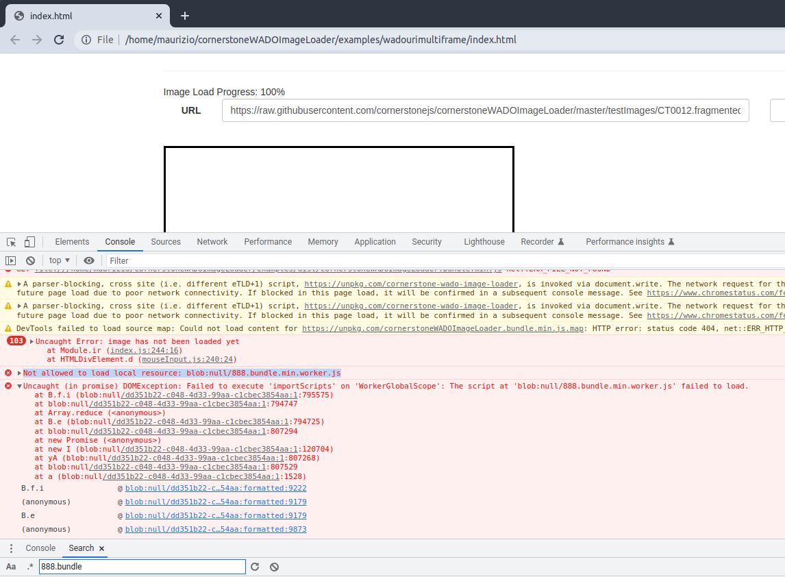Demo pages do not work! · Issue #439 · cornerstonejs/cornerstoneWADOImageLoader · GitHub
