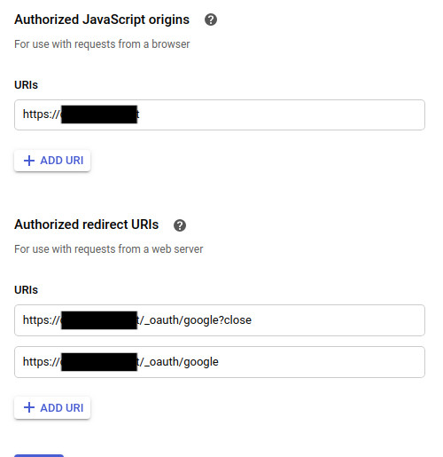 Google OAuth not working -> redirect_uri_mismatch · Issue #16919 · RocketChat/Rocket.Chat · GitHub