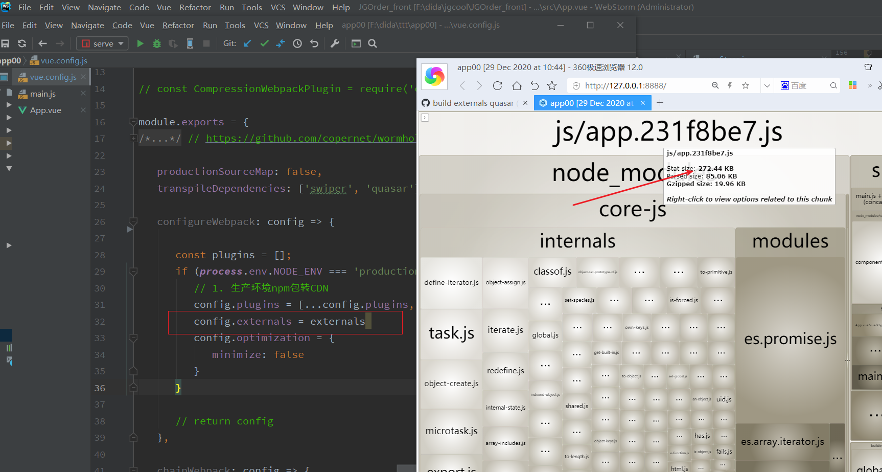 build externals quasar (use umd cdn) error . · Issue #8267 · quasarframework/quasar · GitHub