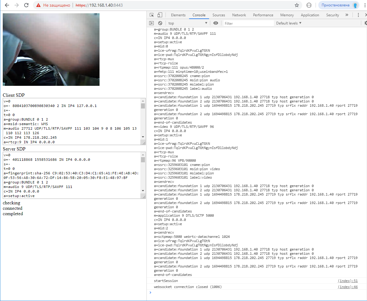 sfu-ws subscriber example doesn't work on mobile browsers: safari and google chrome · Issue #20 ...
