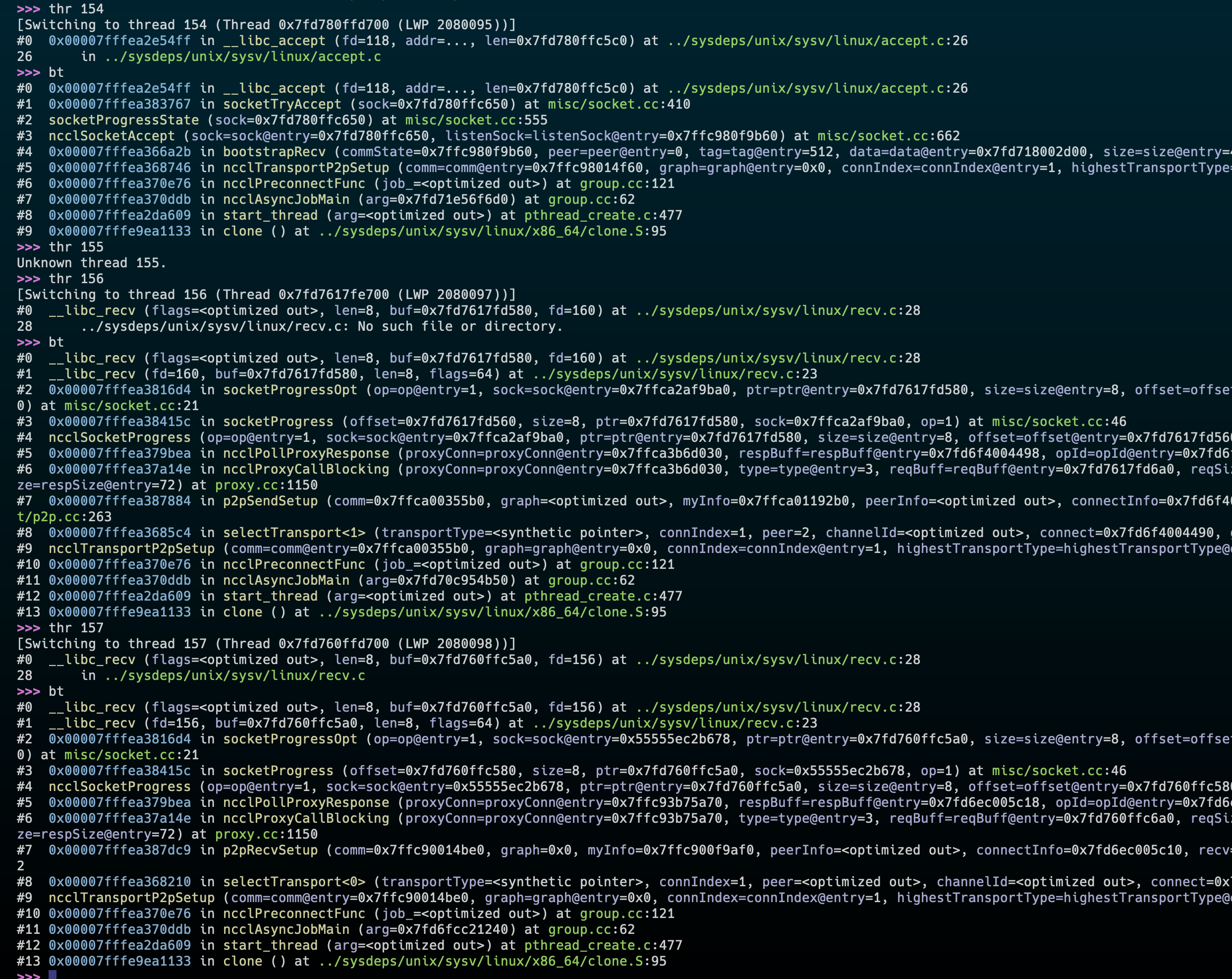 Why dummy GPU in ncclComm will make the send/recv hang when `NCCL_LAUNCH_MODE=GROUP`? · Issue ...