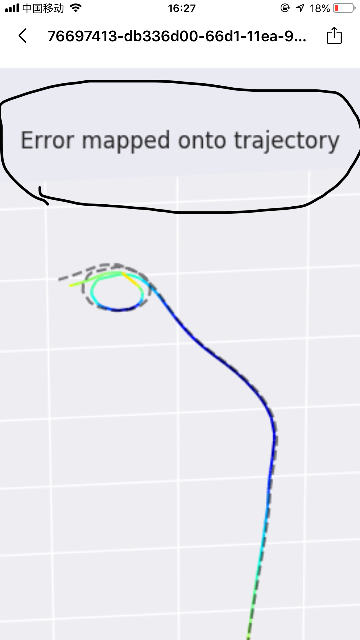 How to change the 'Error mapped onto trajectory' plot label · Issue ...