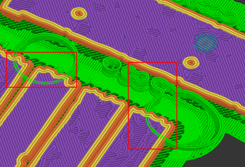 Organic supports do not create interfaces other objects in plate (and they become fused) · Issue ...