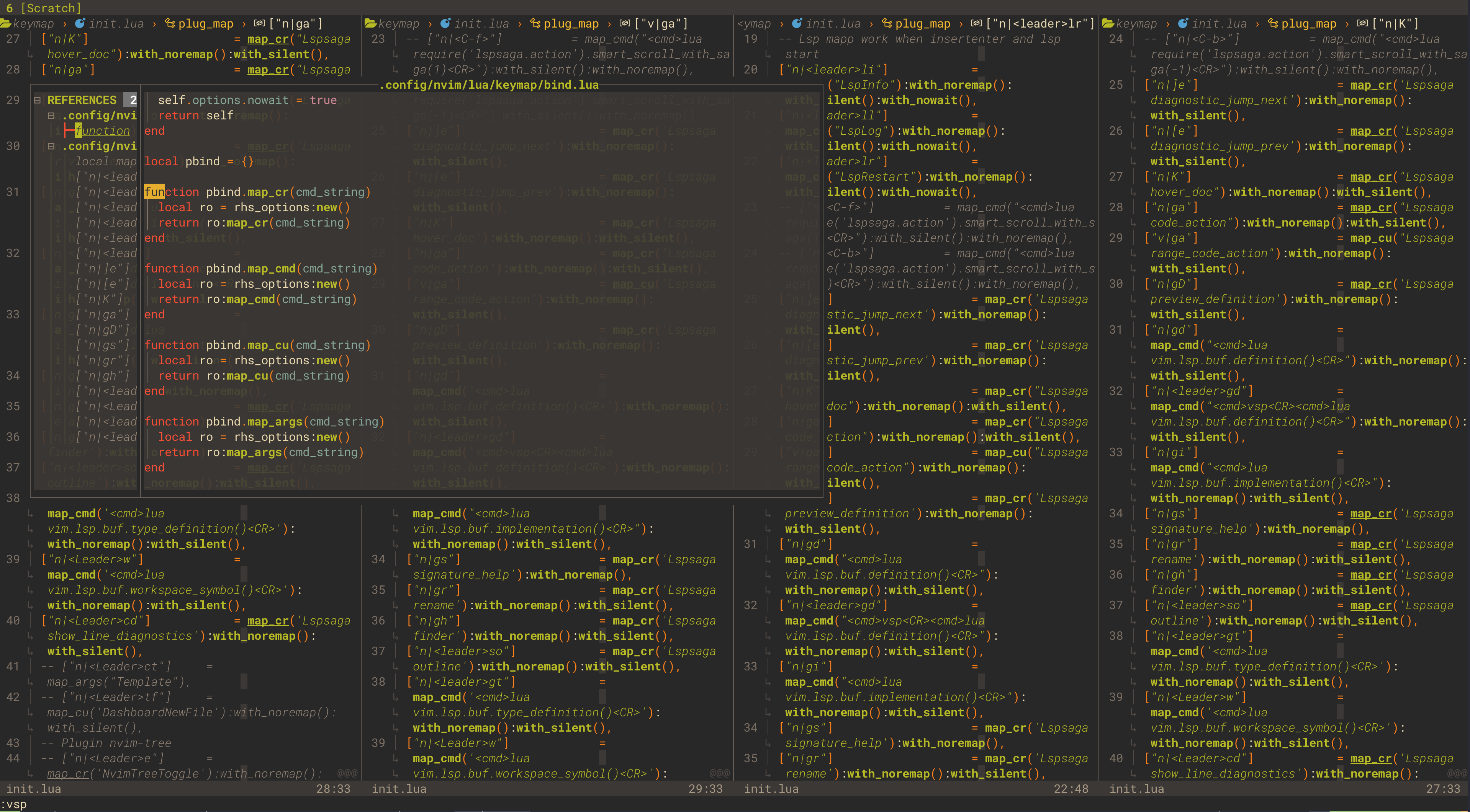 Finder float window too small with vertical splits · Issue #1309 · nvimdev/lspsaga.nvim · GitHub