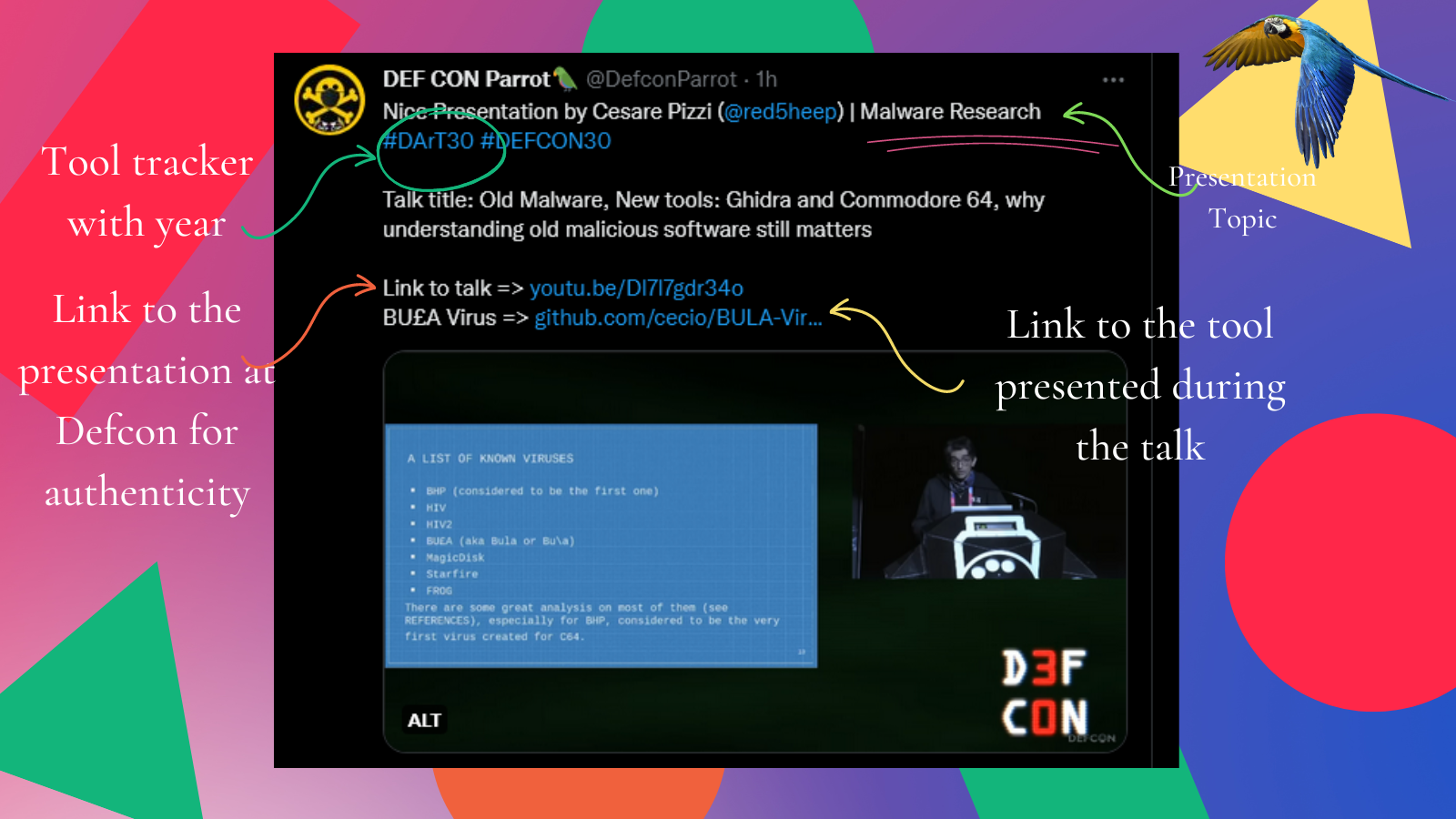 GitHub - DefconParrot/DefconArsenalTools: Defcon Arsenal Tools (DArT ...