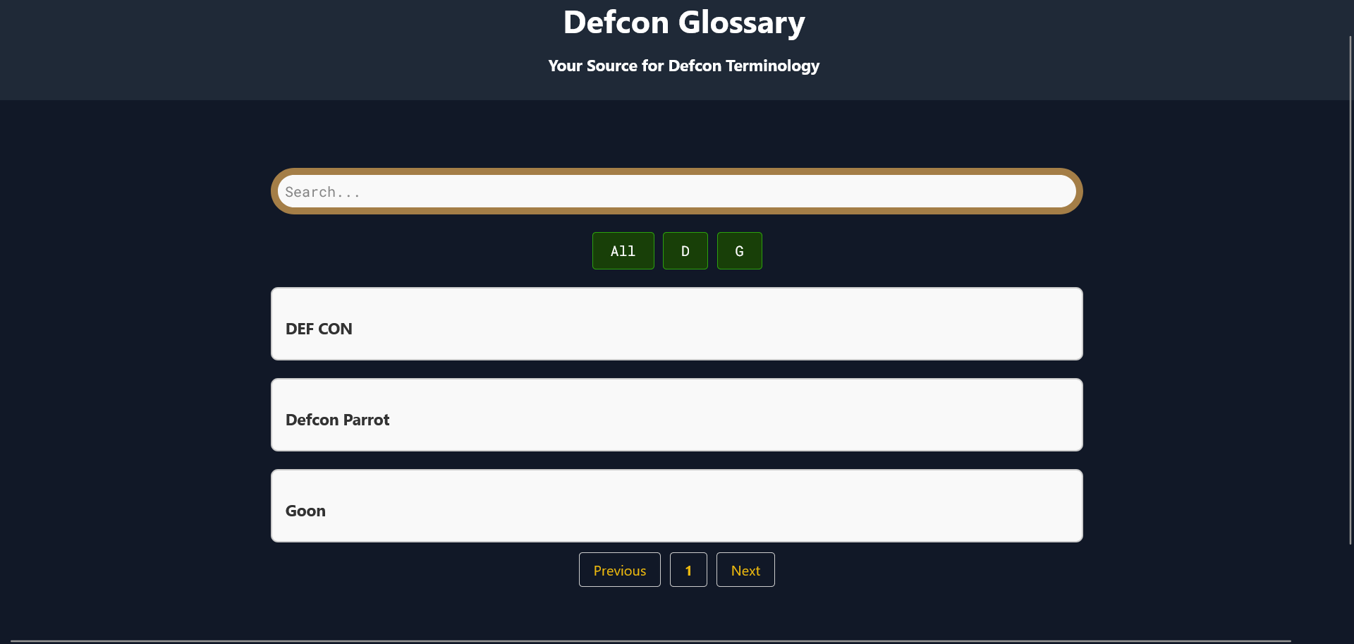 GitHub - DefconParrot/Defcon-Glossary: Meaning & Origin of Some of The Common Terms used by DEF ...
