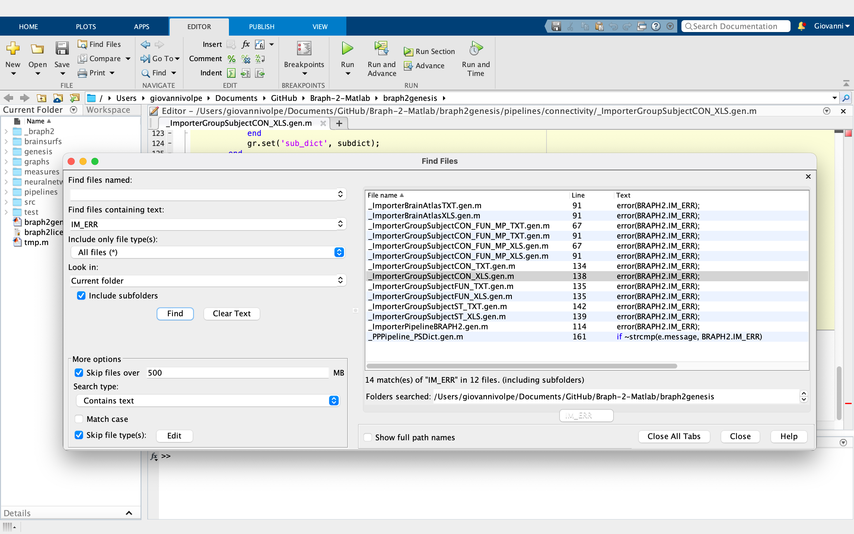 IM_ERR removal · Issue #1308 · braph-software/BRAPH-2 · GitHub