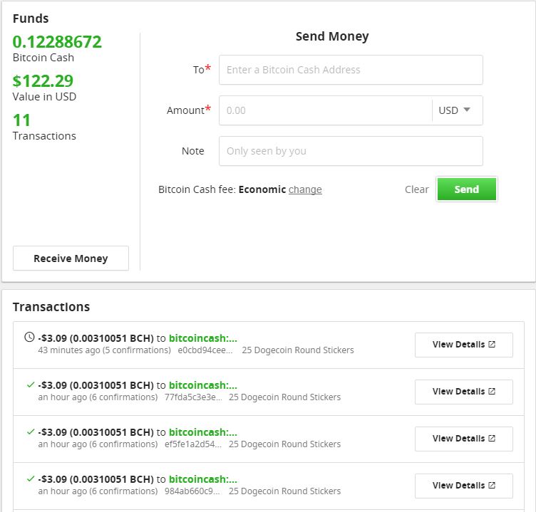 Increase wallet address preview · Issue #1279 · OpenBazaar/openbazaar-desktop · GitHub