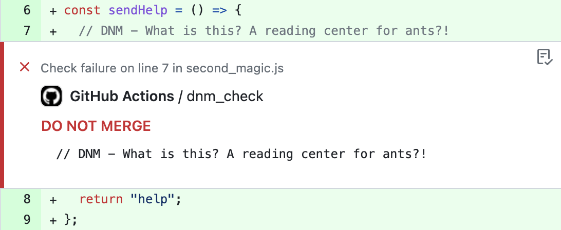 DNM Check · Actions · GitHub Marketplace · GitHub