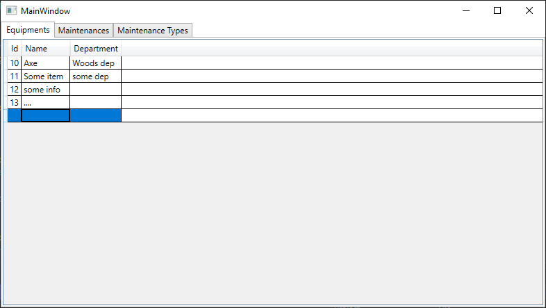 GitHub - qFamouse/Equipment-Maintenance: Manual connection of dependency injection