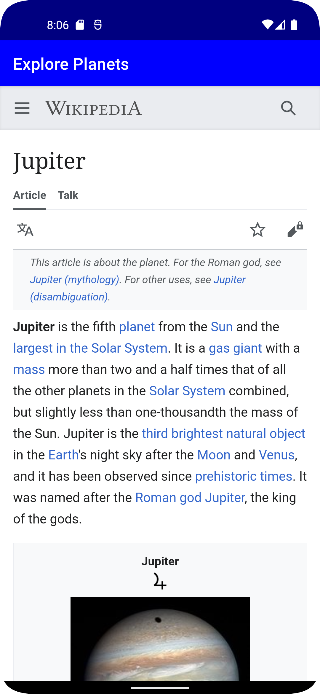 GitHub - ozansann/PlanetsApp