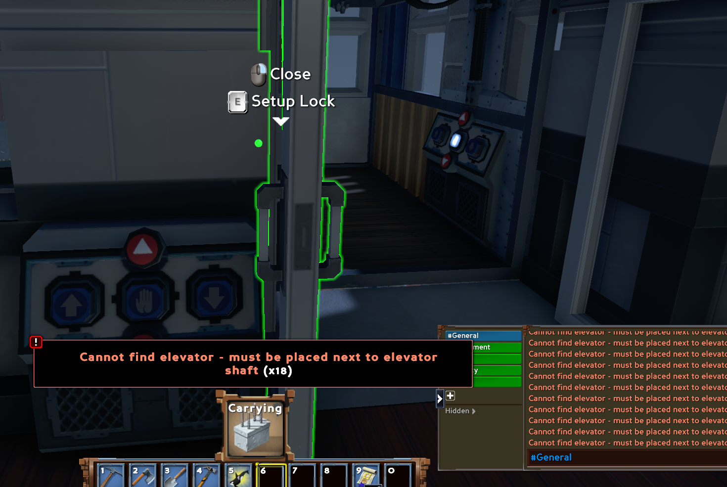 USER ISSUE: Elevator not found · Issue #23060 · StrangeLoopGames/EcoIssues · GitHub