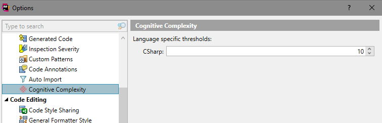 No info shown and missing configs · Issue #14 · matkoch/resharper-cognitivecomplexity · GitHub