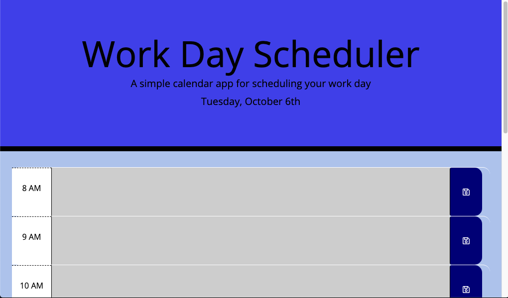 GitHub - SSamoridny/Workday-Planner