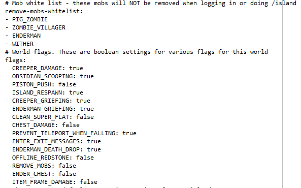 Missing some World flags, island flags, and default island settings in ...
