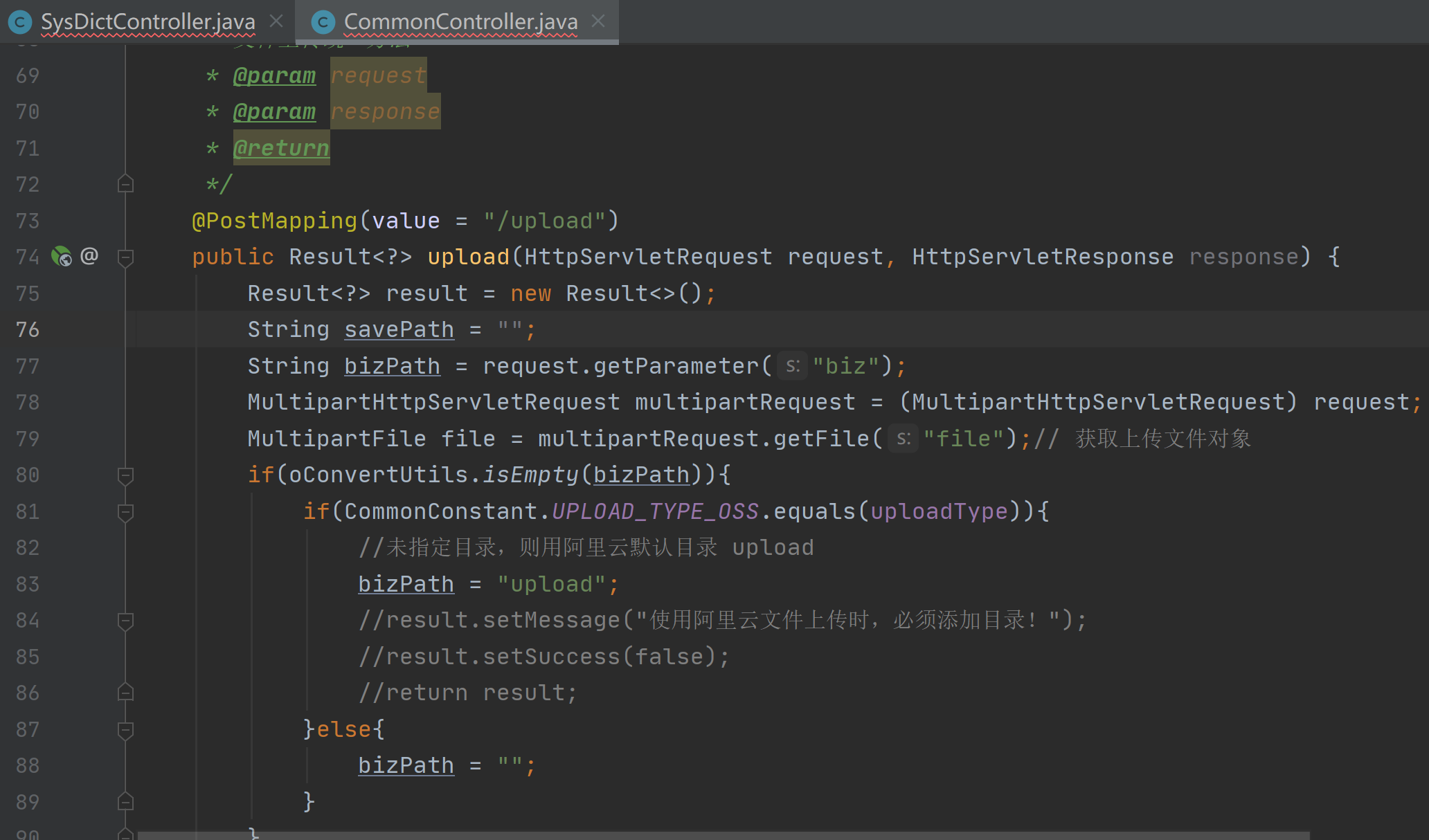 There is an arbitrary file upload vulnerability · Issue #1888 · jeecgboot/JeecgBoot · GitHub