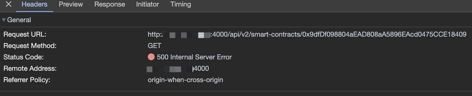 /api/v2/smart-contracts error report · Issue #8657 · blockscout/blockscout · GitHub