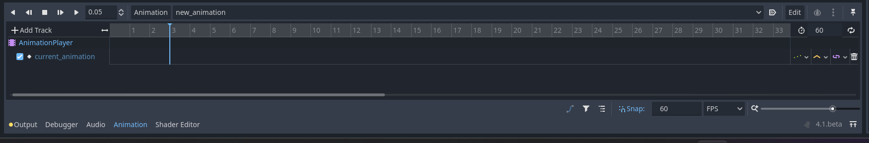 Animation tab sizes single-digit columns differently from multi-digit ...