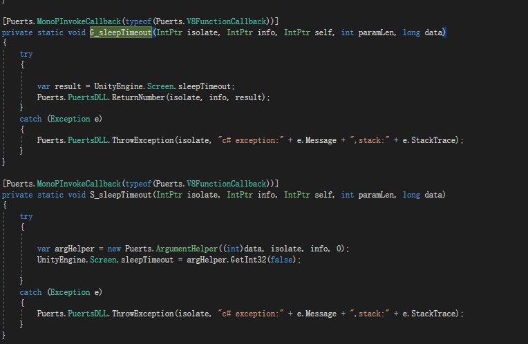 [Unity] 静态变量在Ts赋值，断点定位跑到c# get方法 · Issue #881 · Tencent/puerts · GitHub