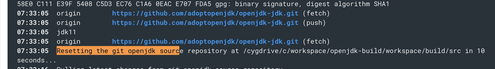 jdk11 win64 dragonwell 23:36:50 configure: error: --with--vendor ...