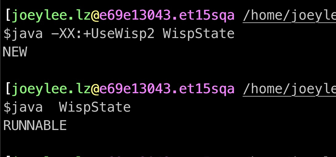 [Bug] [Wisp] Thread.getState is not supported in wisp · Issue #259 · dragonwell-project ...