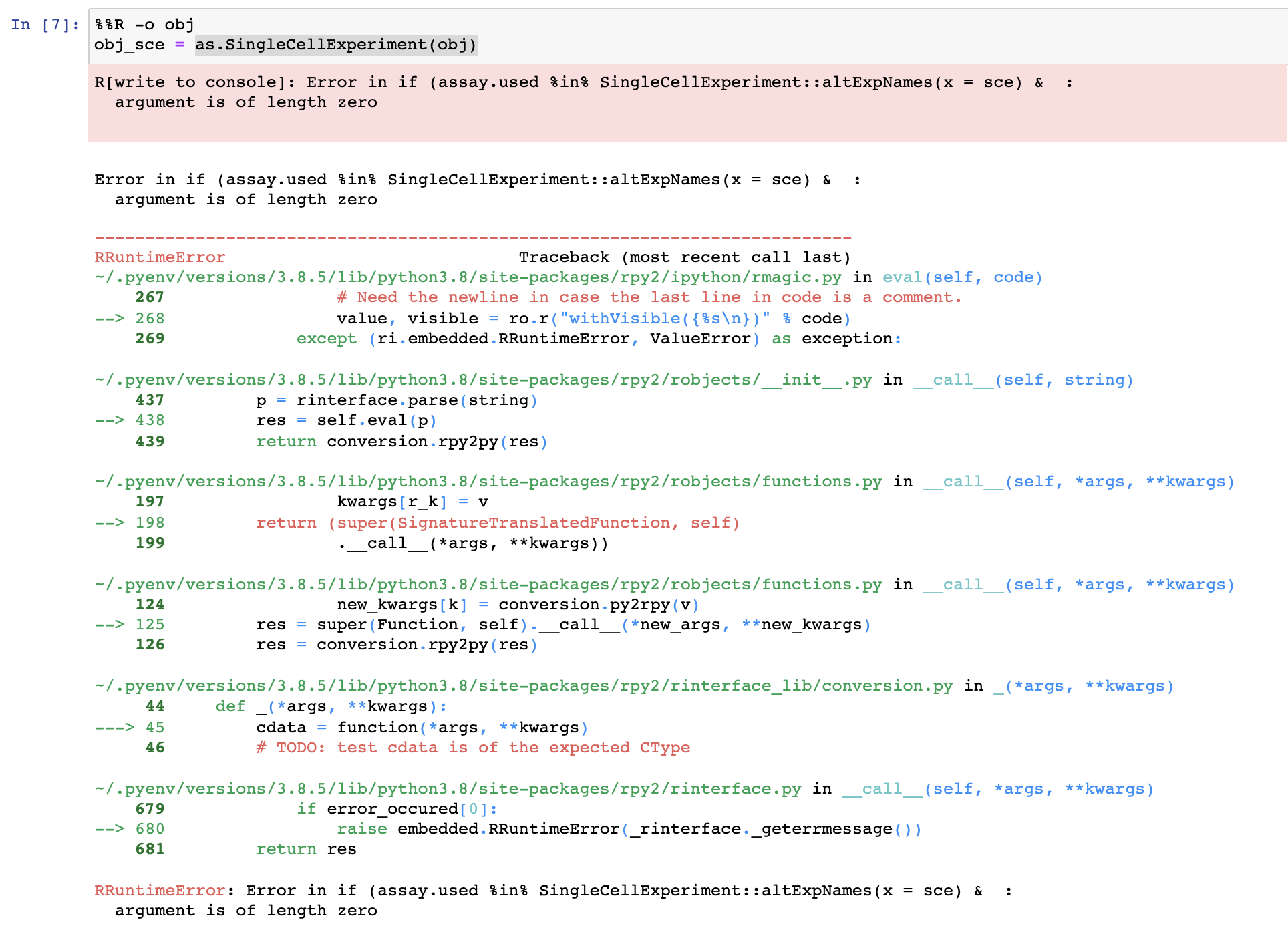 Error occurs in as.SingleCellExperiment step · Issue #5 · LuckyMD/Code_snippets · GitHub