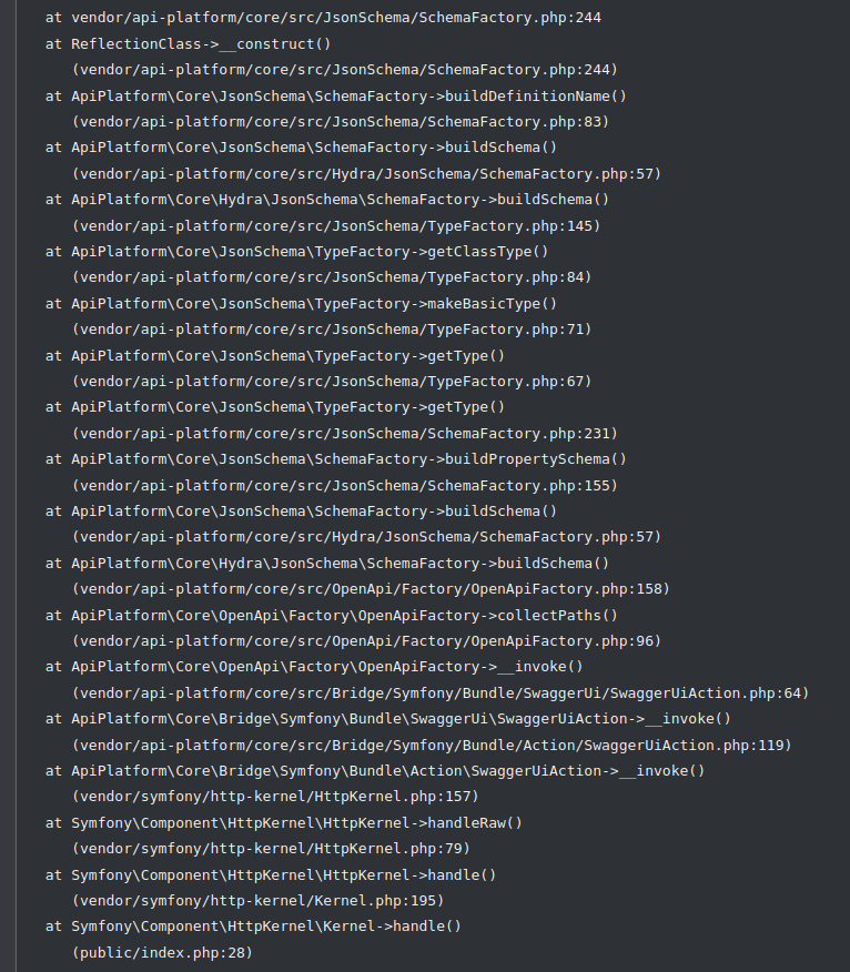 Class string does not exist · Issue #4532 · api-platform/core · GitHub