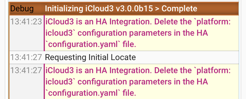 Error message on initialisation · Issue #107 · gcobb321/icloud3_v3 · GitHub