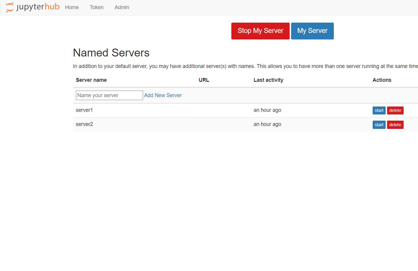 Spawn failed for named servers · Issue #2598 · jupyterhub/zero-to-jupyterhub-k8s · GitHub