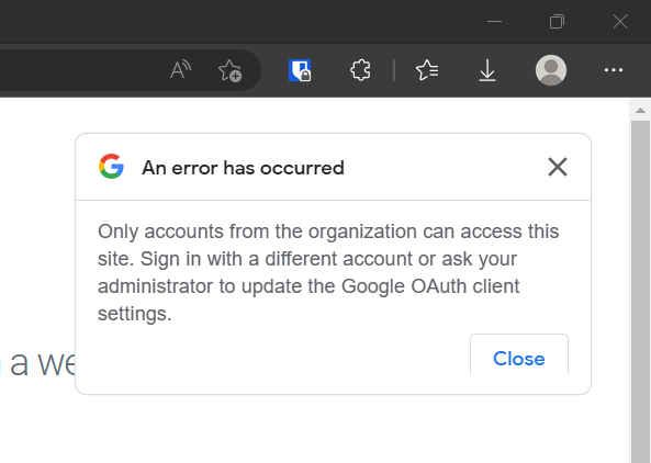 [FEATURE] Change OAuth login behavior · Issue #436 · thinc-org/cugetreg · GitHub